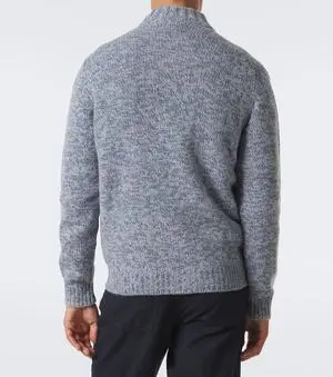 Fedeli Alpaca And Wool Cardigan