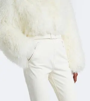 Cordova Nozawa Belted Shearling-trimmed Ski Suit