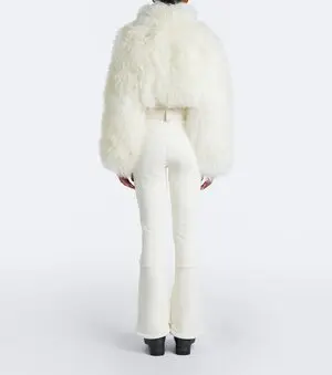 Cordova Nozawa Belted Shearling-trimmed Ski Suit
