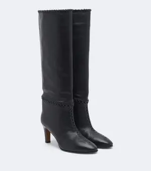 Zimmermann Alchemy Leather Knee-high Boots - Black