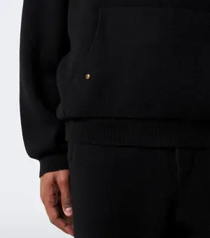 GOD'S TRUE CASHMERE Cashmere Hoodie With Tiger's Eye