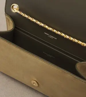 Saint Laurent Kate Small Suede Shoulder Bag