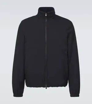 Agnona Zip-up Jacket - Blue