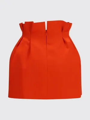 Magda Butrym High-waisted Silk Pencil Mini Skirt With Back Zip Closure