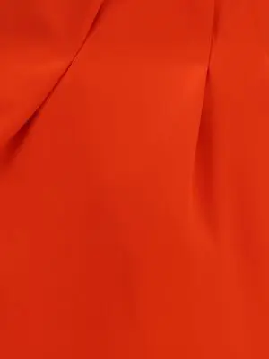 Magda Butrym High-waisted Silk Pencil Mini Skirt With Back Zip Closure