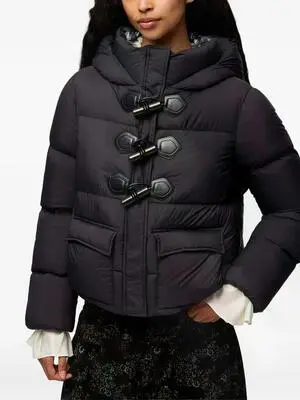 GANNI Mini Puffer In Future Nylon