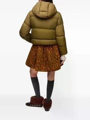 GANNI Mini Puffer In Future Nylon