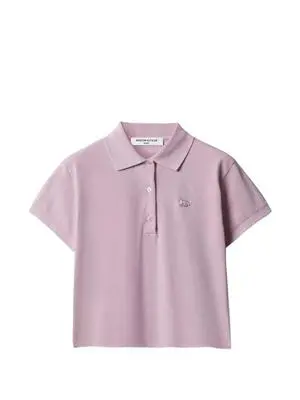 Maison Kitsuné Baby Fox Polo Shirt - Purple