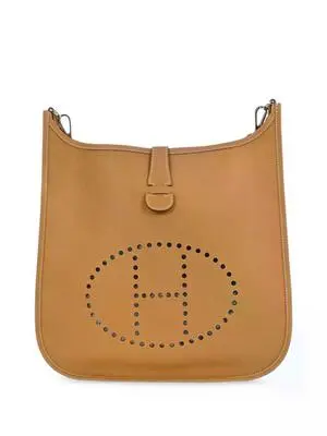 Hermès 2007 Gm Evelyne 2 Cross Body Bag Neutrals