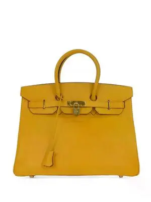 Hermès 2003 35 Birkin Handbag - Yellow