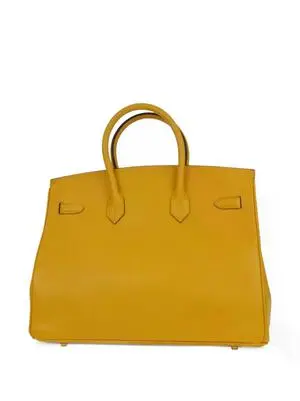Hermès 2003 35 Birkin Handbag - Yellow