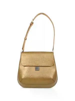 LOUIS VUITTON 2003 Monogram Mat Webster Street Shoulder Bag - Gold