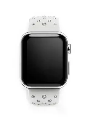 SWAROVSKI Adorn Joy Crystal-embellished Watch Strap - White