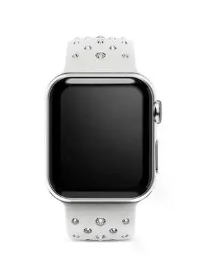 SWAROVSKI Adorn Joy Crystal-embellished Watch Strap - White