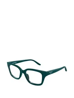 Balenciaga Square-frame Glasses - Green