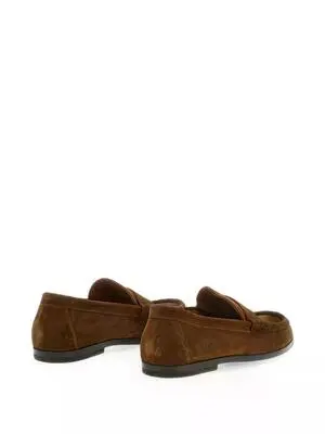 COMMON PROJECTS Suede Penny Loafers