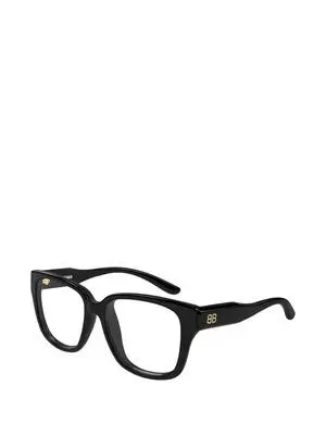 Balenciaga Bb Square-frame Glasses - Black