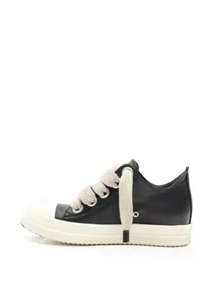 Rick Owens Jumbolace Chunky-lace Leather Sneakers