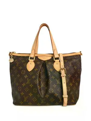 LOUIS VUITTON 2007 Pm Monogram Palermo Tote Bag - Brown