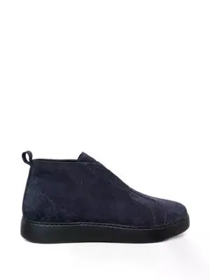POCHE PARIS Cipele Suede Slip-on Loafers - Blue