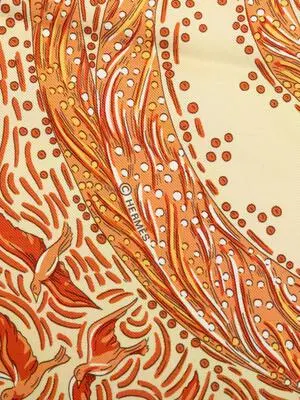 Hermès 2000-2026 Les Rivieres De Babel Silk Scarf 90 Scarves - Neutrals