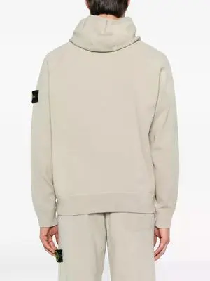 Stone Island Logo-patch Zip-up Hoodie