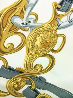 Hermès 20th Century Brides De Gala Silk Scarf 90 Scarves