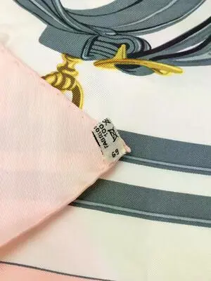 Hermès 20th Century Brides De Gala Silk Scarf 90 Scarves - Pink