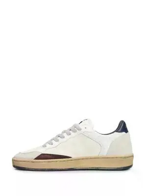 CRIME LONDON Chelsea Logo-print Panelled Sneakers - White