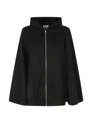 7 For All Mankind Hooded Zip-up Cape