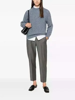 Peserico Prince Of Wales Check Trousers