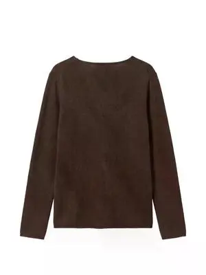 REFORMATION Marine Boat-neck Sweater