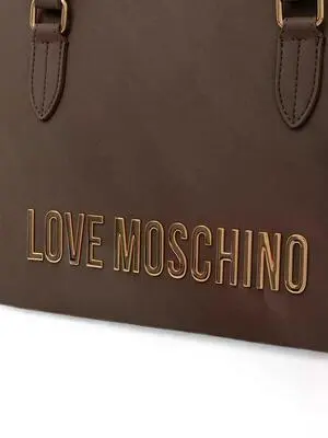 Moschino Logo-plaque Tote Bag