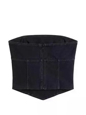 REFORMATION Kamila Denim Top
