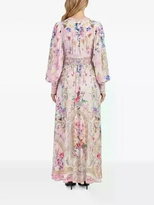 Camilla Palatial Pastels Crystal-embellished Maxi Dress