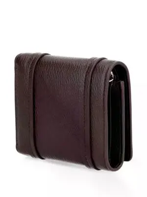 Armani Exchange Logo-plaque Pebbled-effect Wallet