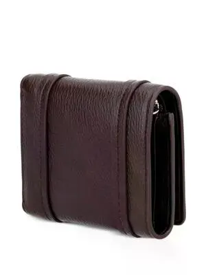 Armani Exchange Logo-plaque Pebbled-effect Wallet