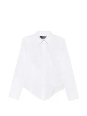 Jacquemus Pointed-hem Shirt