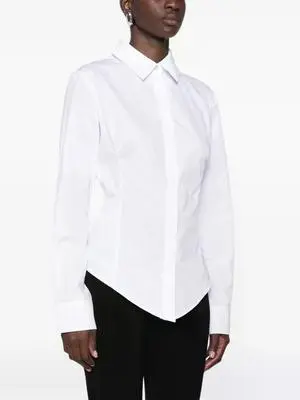 Jacquemus Pointed-hem Shirt
