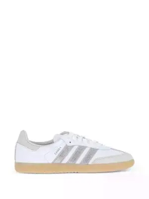 Adidas Samba Og Crystal-embellished Sneakers - White