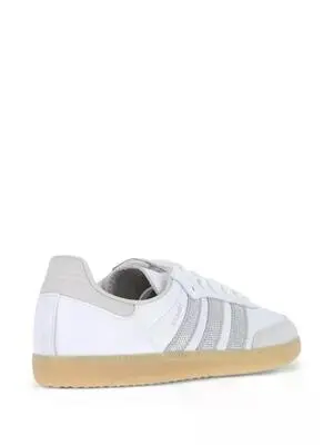 Adidas Samba Og Crystal-embellished Sneakers - White