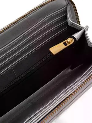 Lola Casademunt Logo-plaque Pebbled-effect Wallet