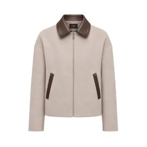 OW Oda Grey Wool Jacket - Brown