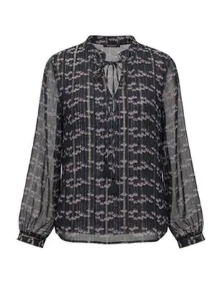 NOOKI DESIGN Ellen Blouse Multi - Blue