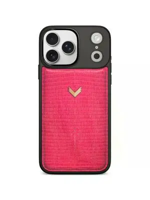 VELANTE Iphone 17 Max Leather Phone Case - Pink