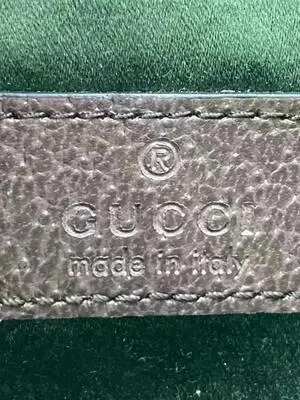 Gucci 2016-2026 Small Gg Canvas Horsebit Web Chain Satchel