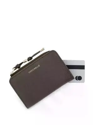 COCCINELLE Small Metallic Leather Wallet