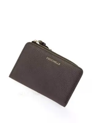 COCCINELLE Small Metallic Leather Wallet