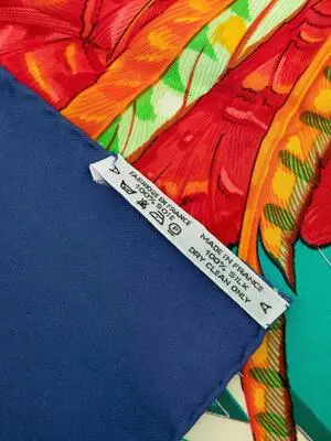 Hermès 1980-2010 Mexique Silk Scarf Scarves