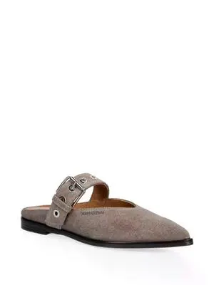 Marc O'polo Buckle-fastening Pointed-toe Mules